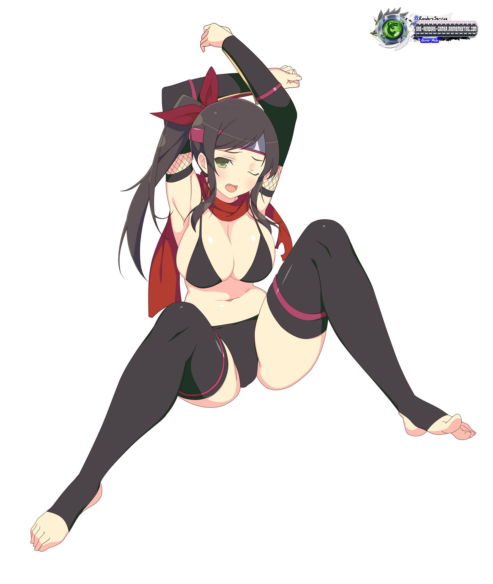Senran Kaguramurakumo Hyper Ninja Ors Anime Renders Facebook 6297