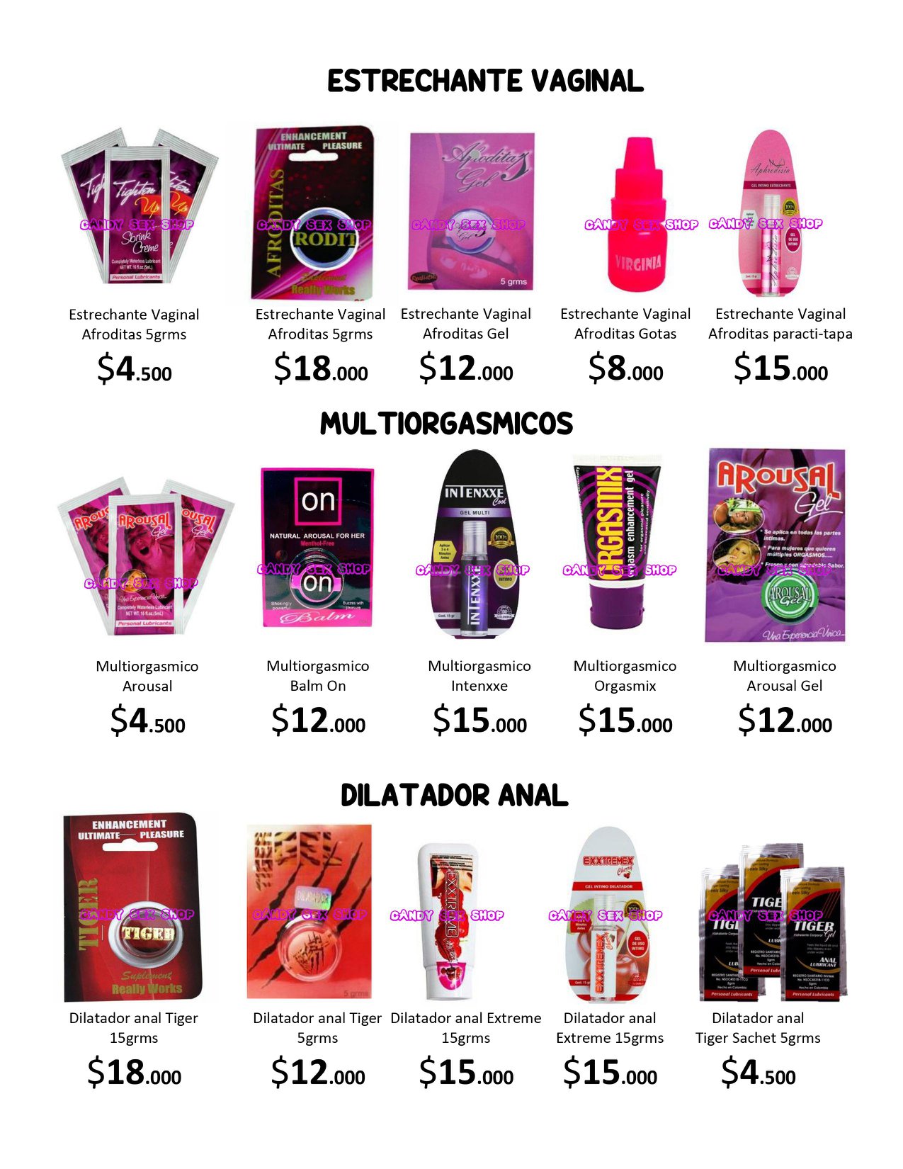 Candy Sex Shop Tocancipá