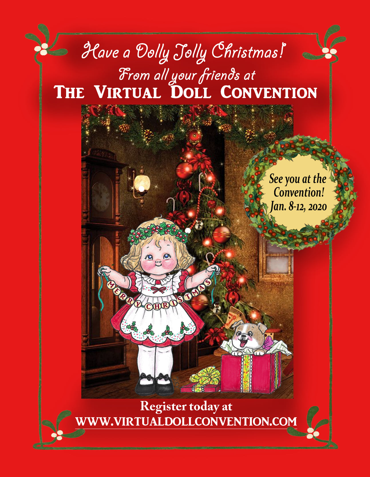 Have a Holly Jolly Christmas... - Virtual Doll Convention