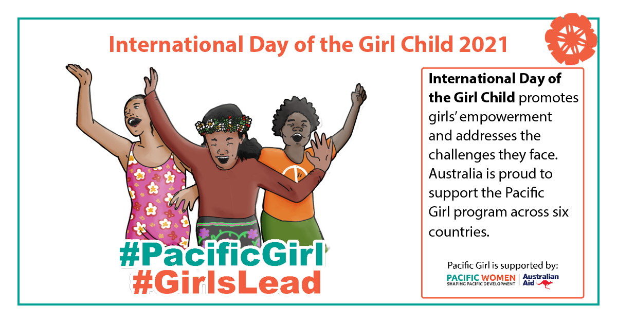 Pacific Girl Today On International Day Of The Girl