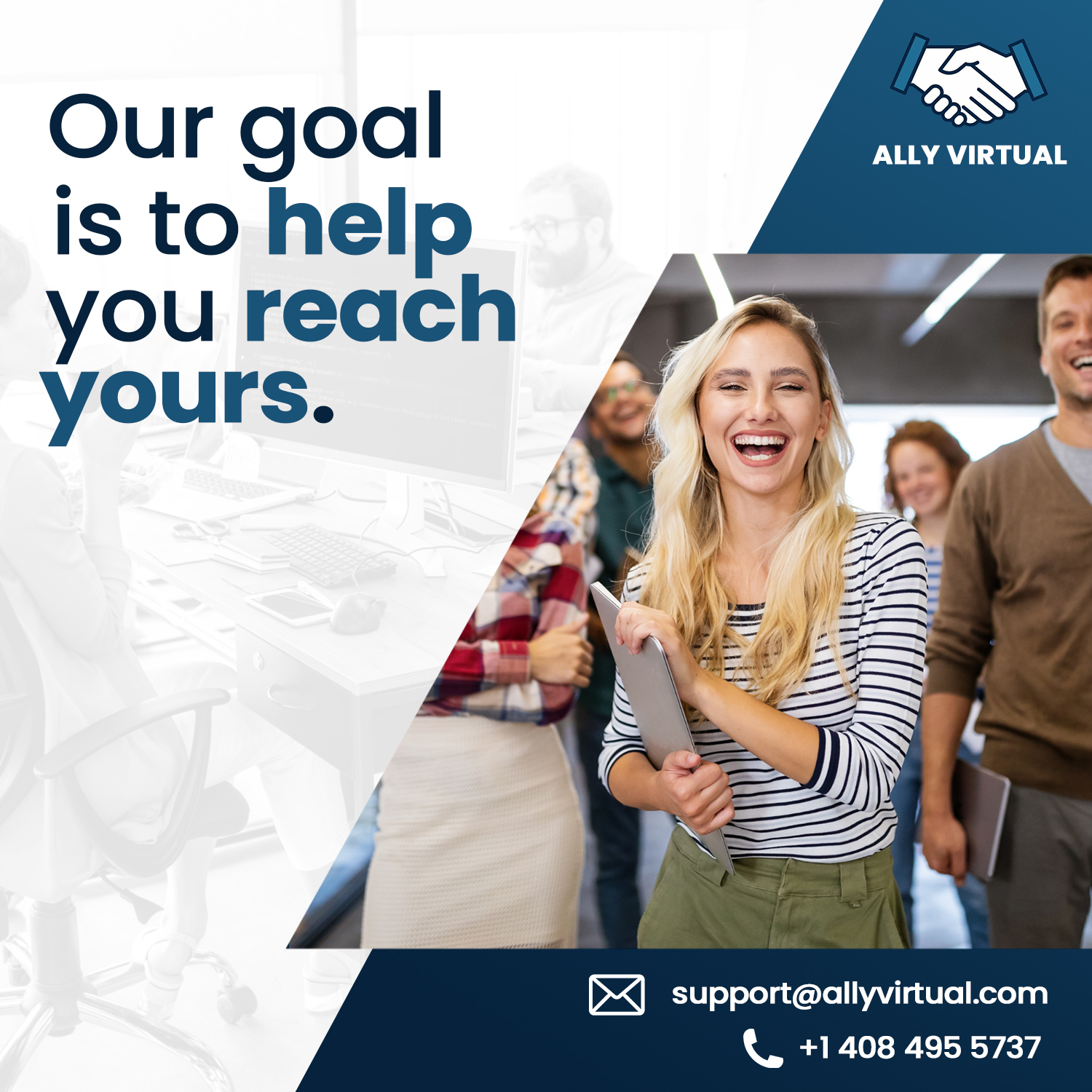 Ally Virtual - Our Goal is to help you reach yours. Visit... | Facebook