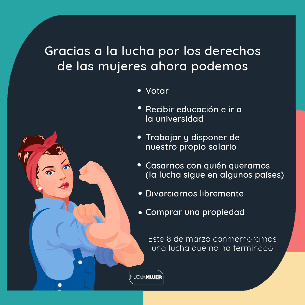 Nueva Mujer Este Día Internacional De La Mujer No Felicites Mujeres 0934