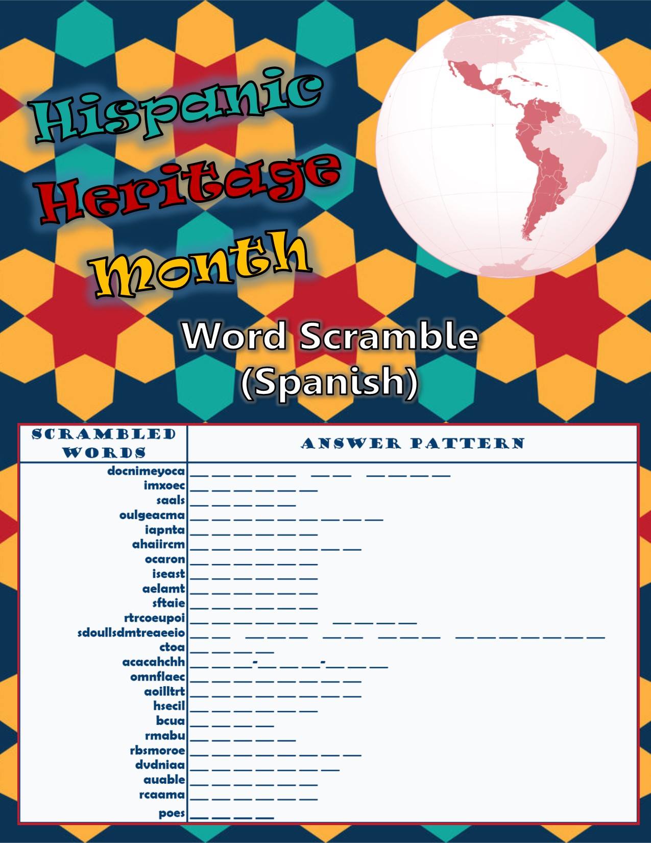Celebrate diversity and test your Spanish! We picked a few Spanish ...
