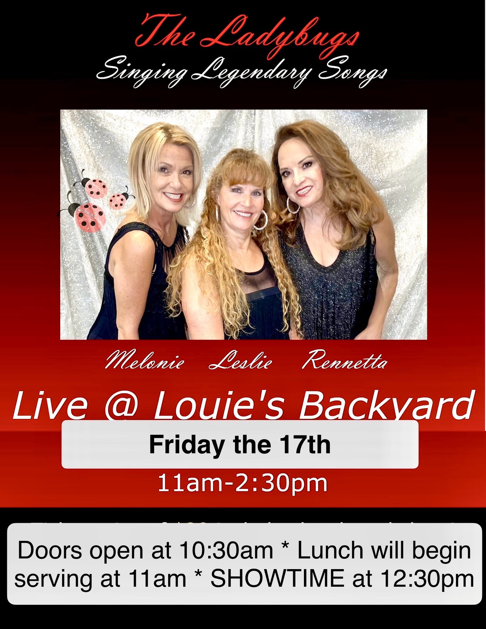 The Ladybugs Lunch & Concert Production