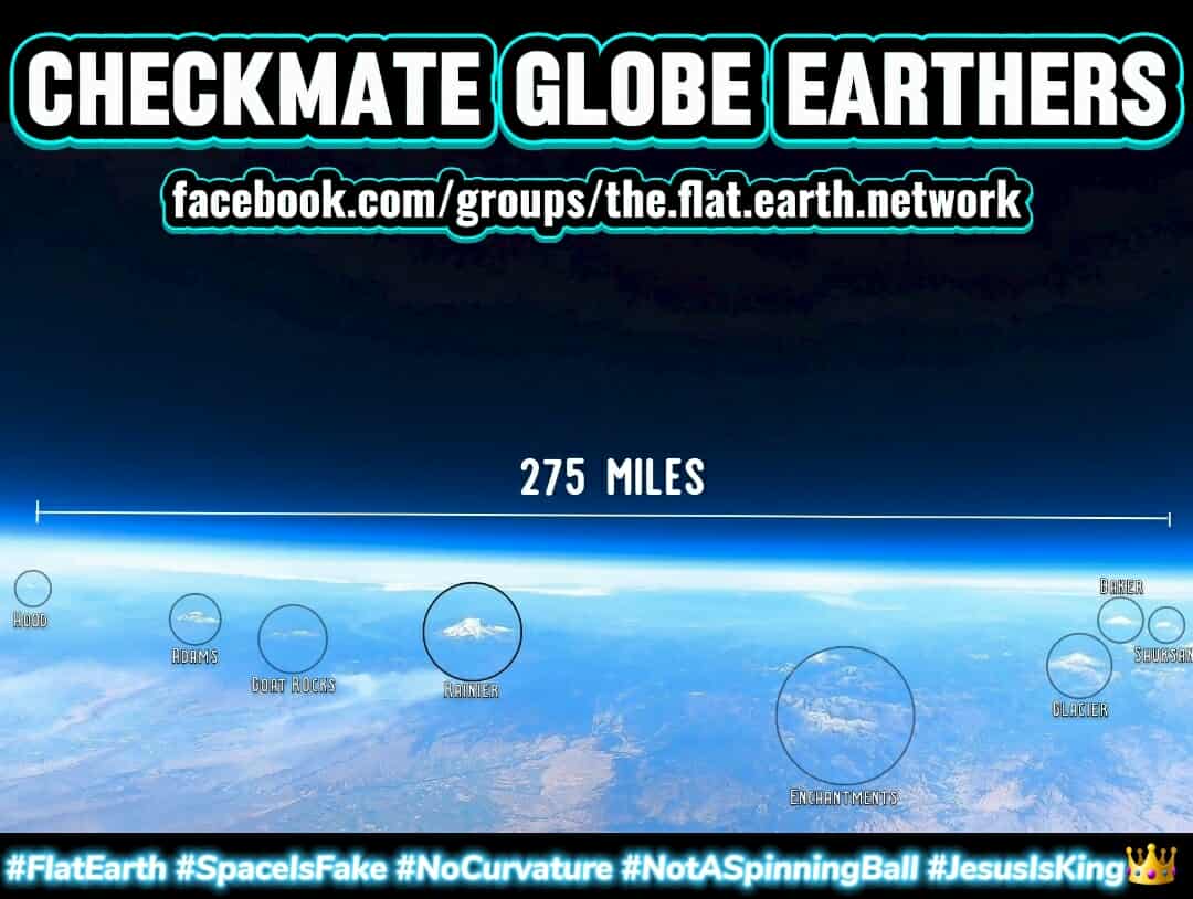 THE FLAT EARTH NETWORK | **95% of their universe is invisible ...