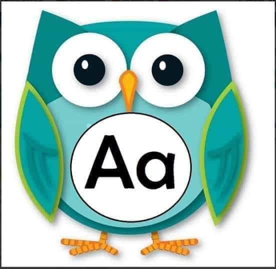 😊😊THE OWL ALPHABET - A to Z😊😊... - Teacher Sheila's Corner | Facebook
