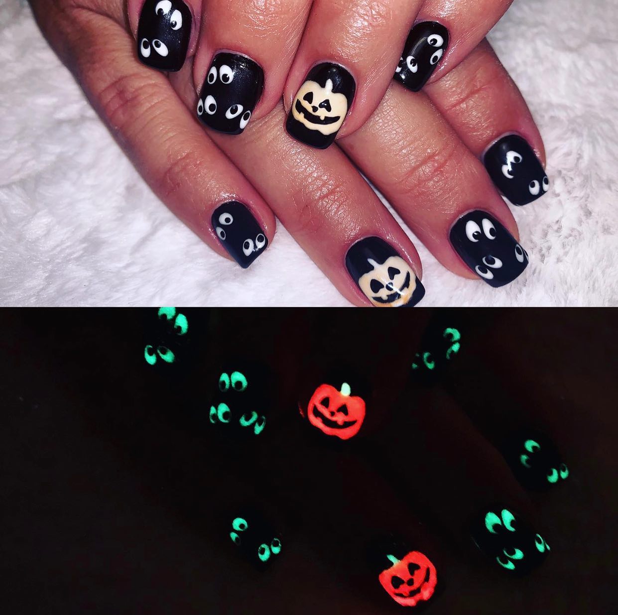 The Glitter Junkie Glow In The Dark This Was Fun 🎃 👀 Facebook