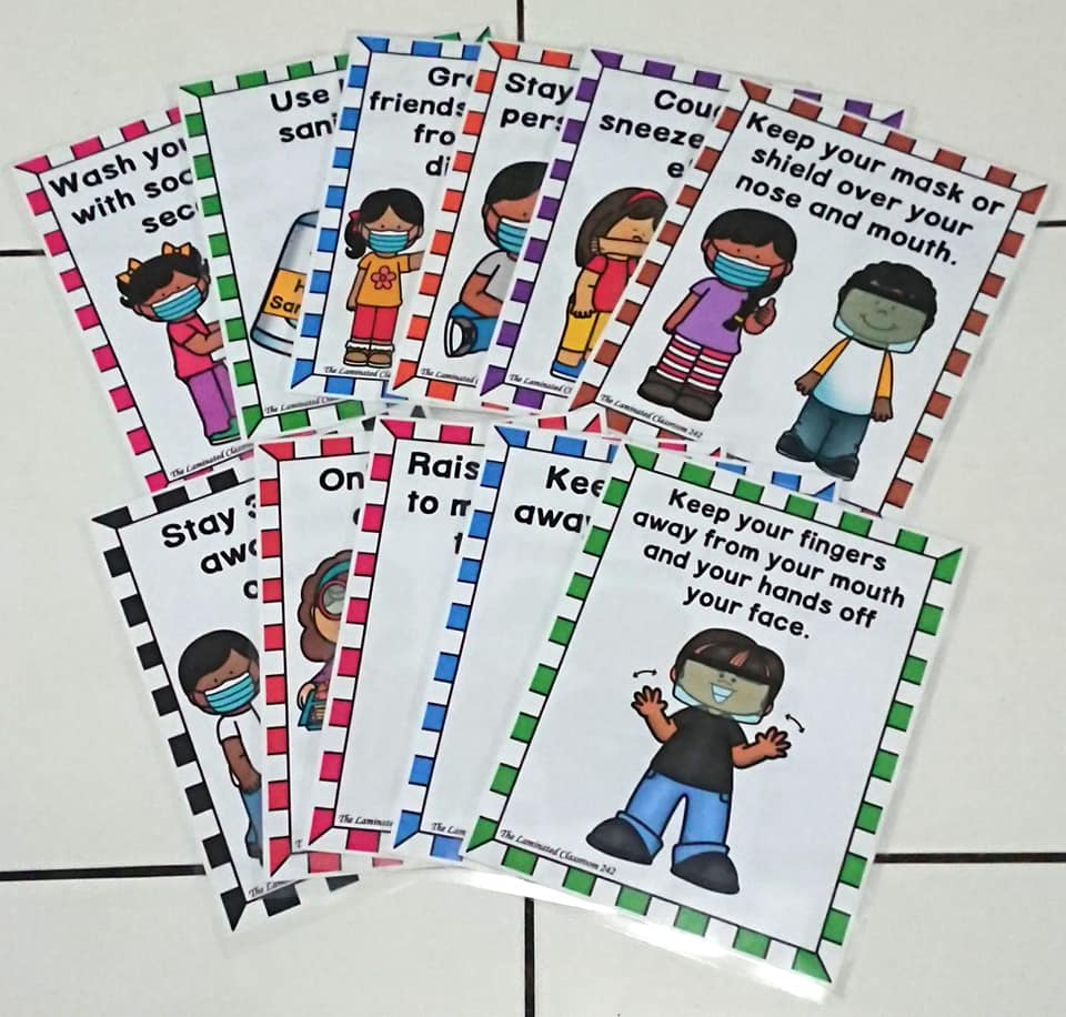 Covid-19 Safety Posters:... - The Laminated Classroom
