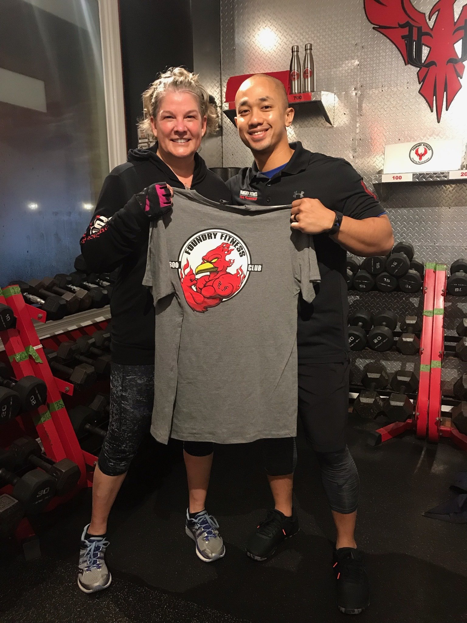 Foundry Fitness Congratulations To Andrea For Earning