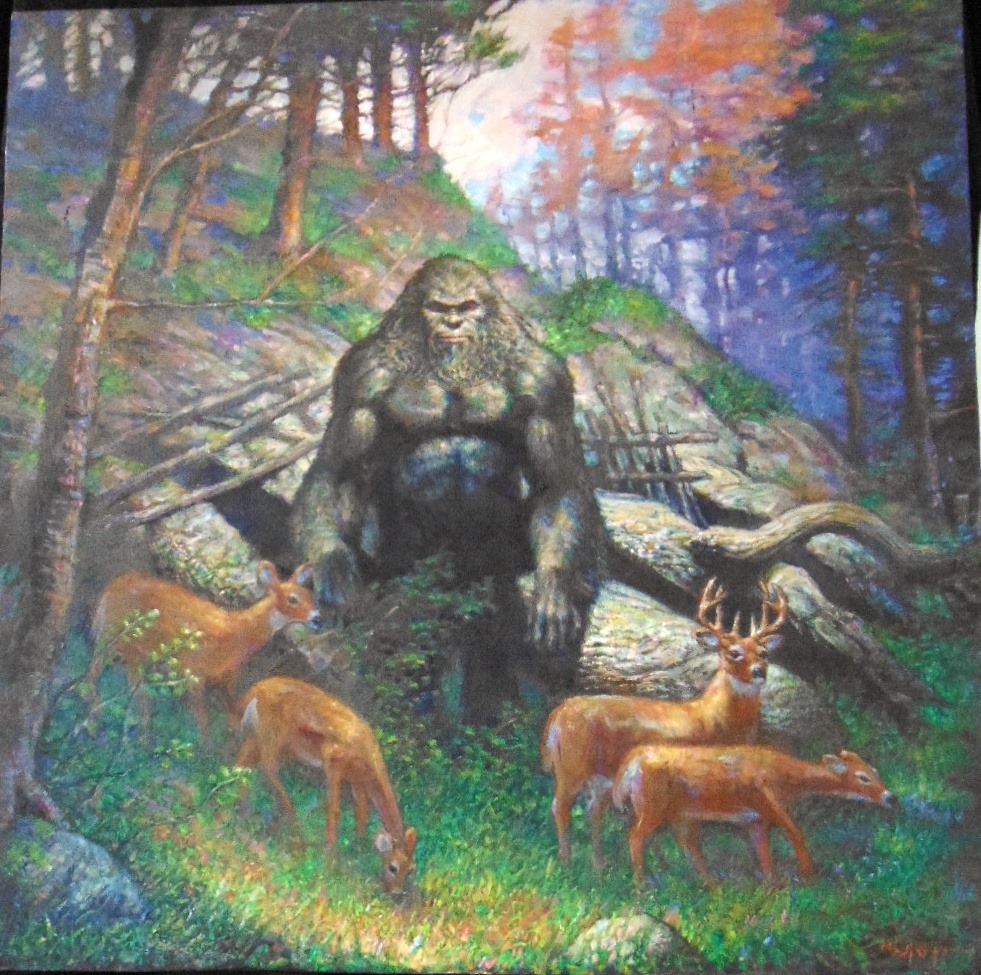 Hominids, Sasquatch, Bigfoot, New England Shyman. | Bonobos, spotted ...