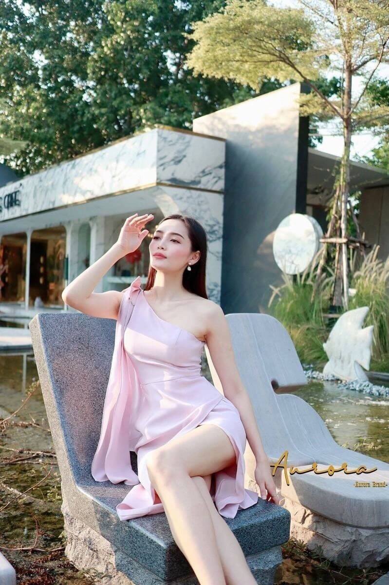 🌸aurora Dress🌸 เดรสสีสวยหวาน Dressing Room Store