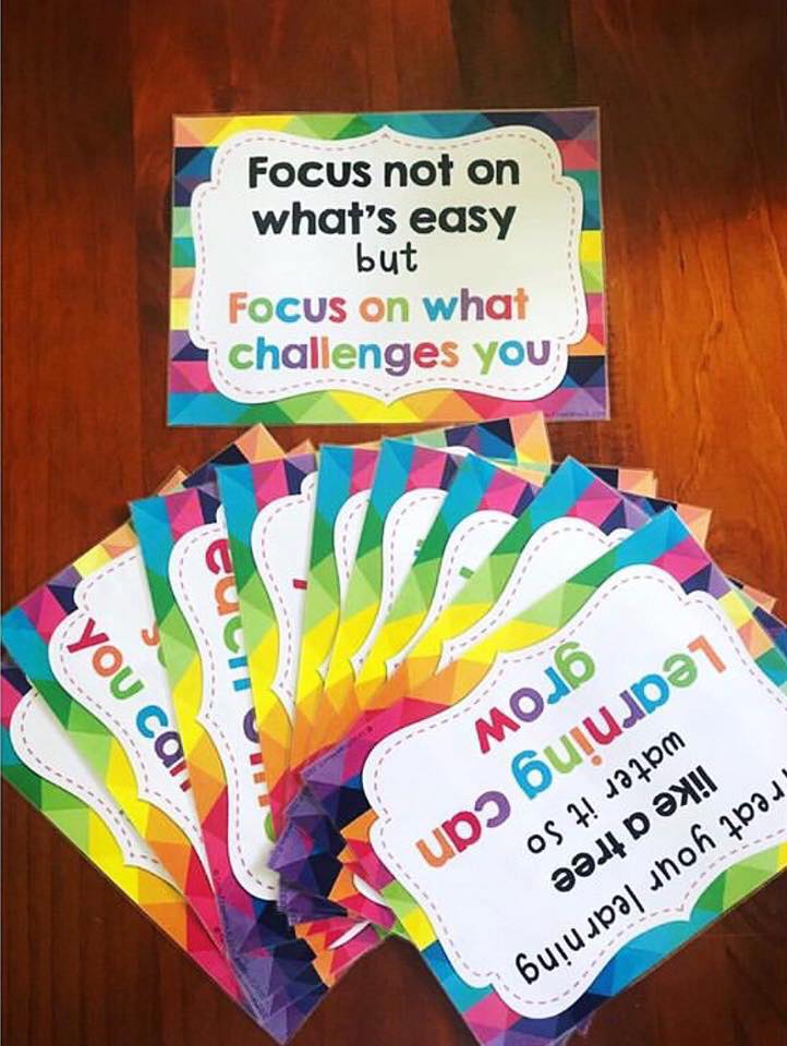 Encourage a Growth Mindset in your... - Tales From Miss D