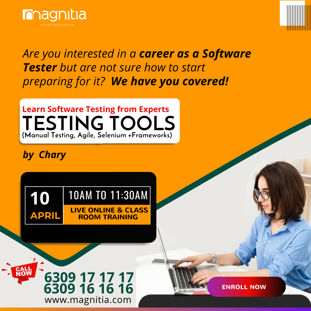 Magnitia Learn Testing Tools Manual Testing Agile