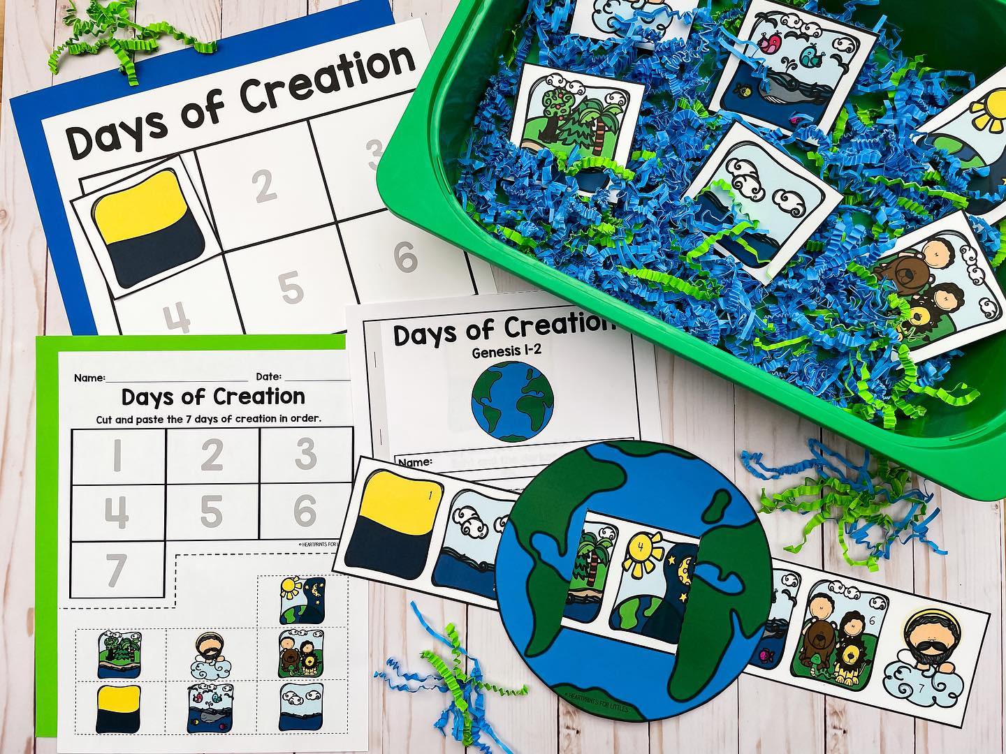 The Creation Bible story is one... - Heartprints for Littles | Facebook