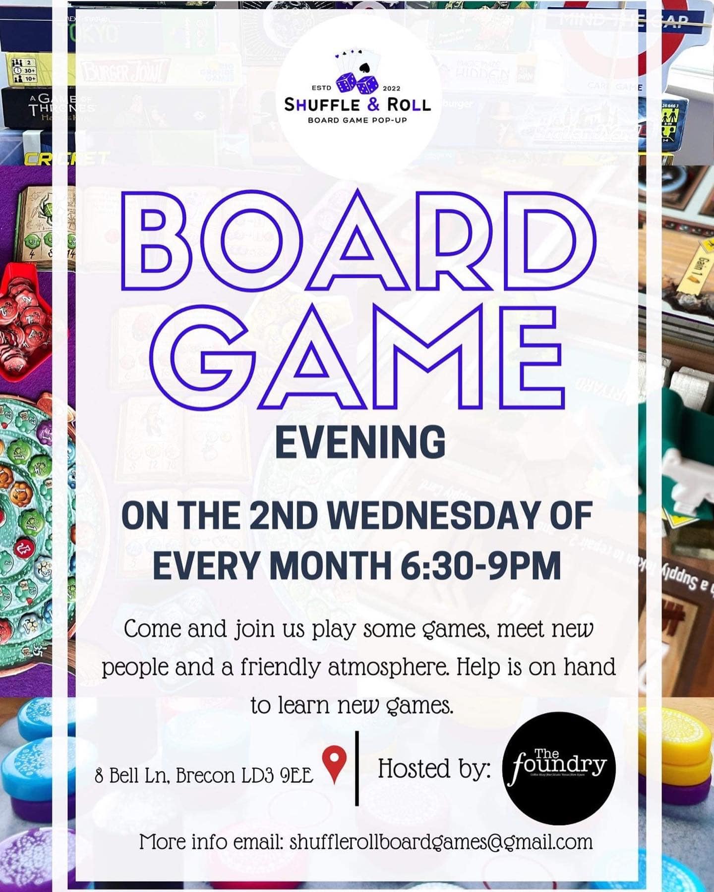 The Foundry 🎲 Tomorrow Night 🎲 Join Us For The First Of