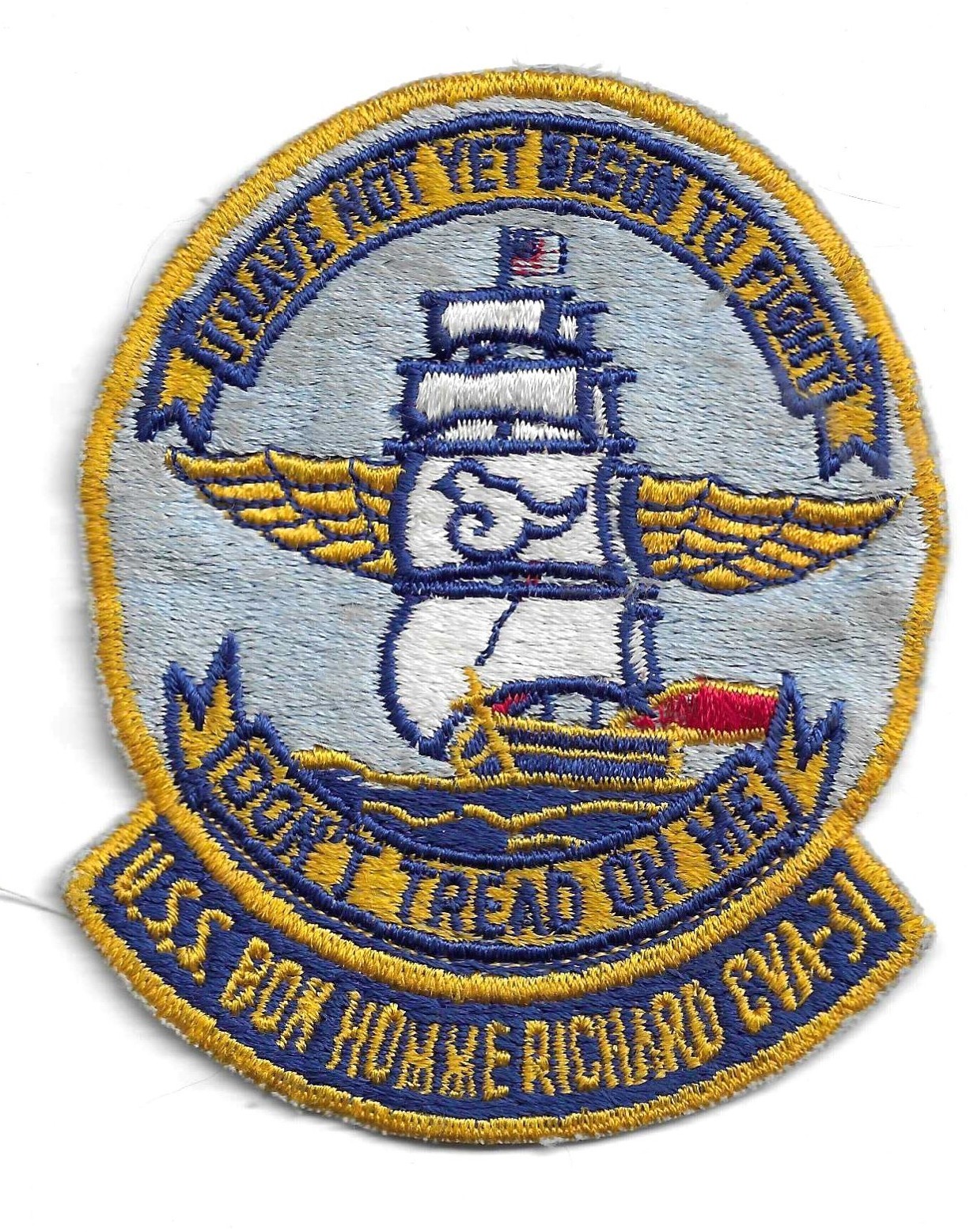 American Society Of Military Insignia Collectors Asmic Us Navy Patch For Cva 31 Uss Bon