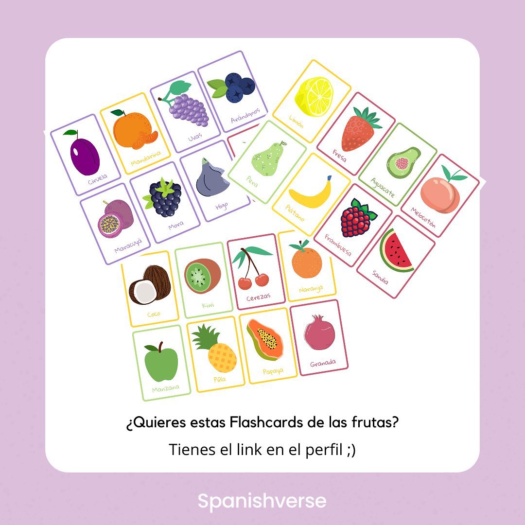Spanishverse - ¡Hola! ¿Quieres estas Flashcards de las...