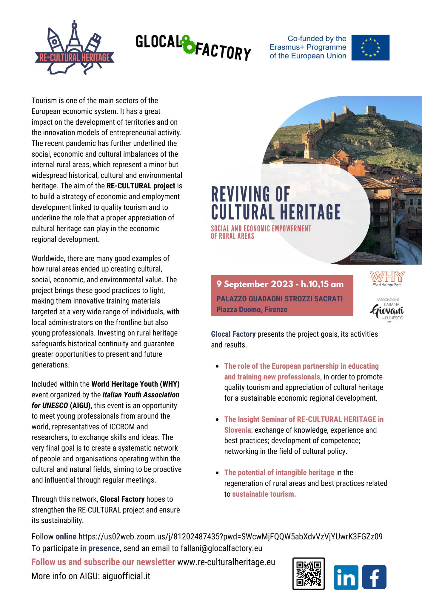 Re-Cultural Heritage Project