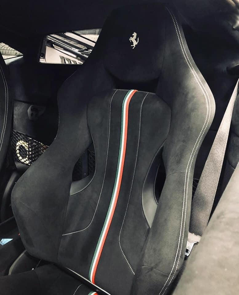 Luxurypulse Sexy Ferrari 488 Pista Finished In Nero