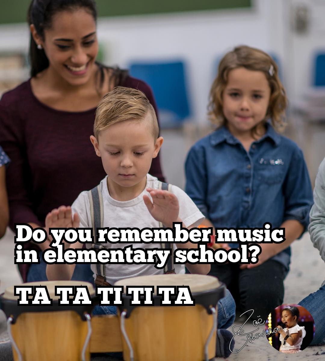Zoe Erianna - Did you do Ta Ta Ti Ti Ta in elementary...