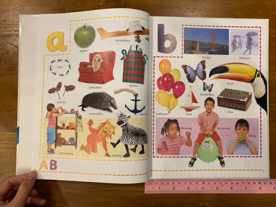#hardbackbooks 📚📚My first abc book🍀 ️ Features fun alphabet games 😊 ...