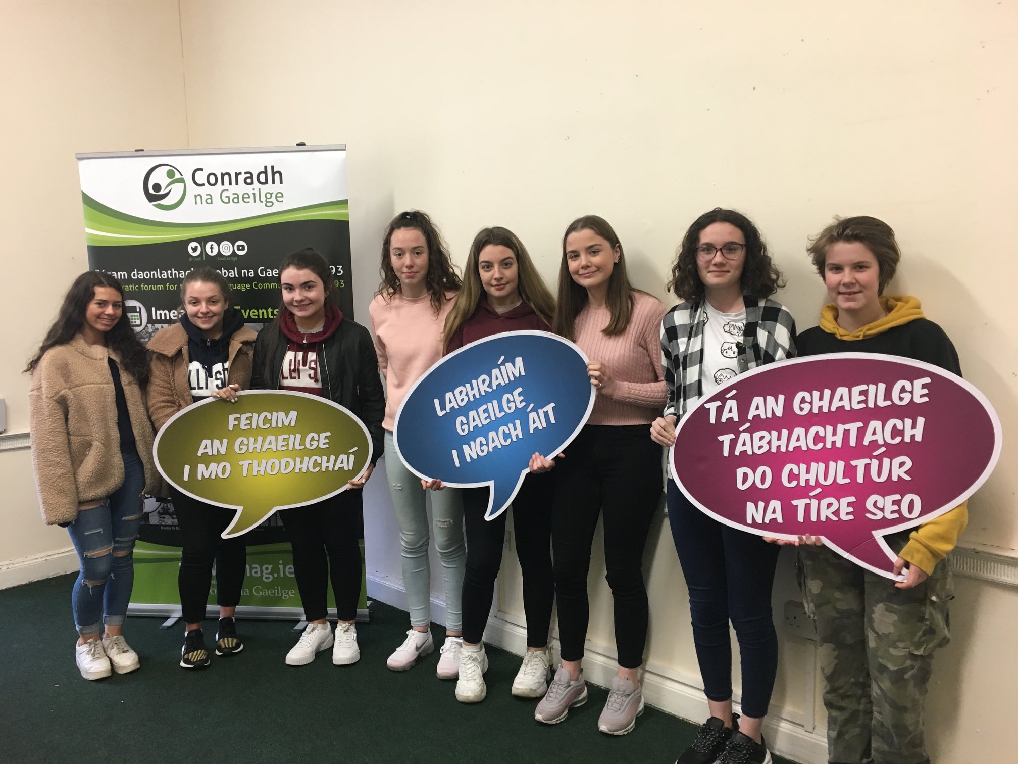 Conradh na Gaeilge - Grúpa iontach a bhí linn ag Traenáil na nOifigeach ...