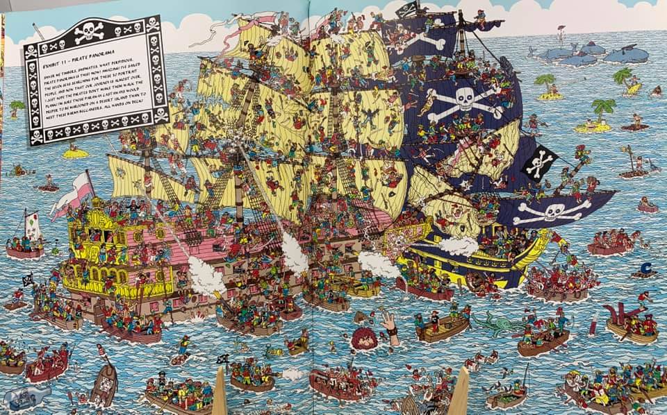📚 ปกอ่อน เล่มใหญ่ สภาพดีมาก หนังสือกิจกรรม Where’s Wally? The Great ...