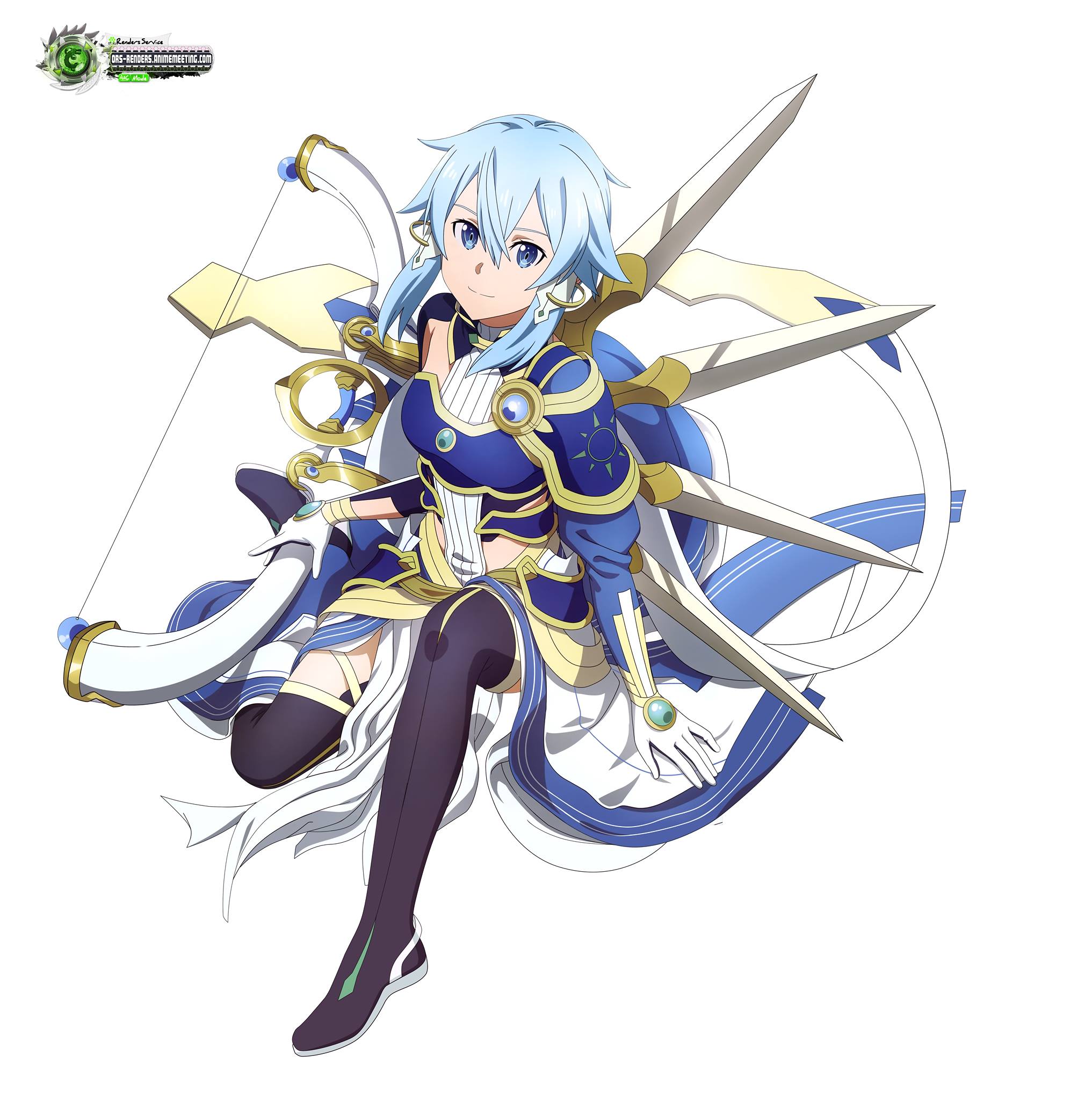 Sword Art Onlinesinon Solus Kakoiii Ors Anime Renders 9174