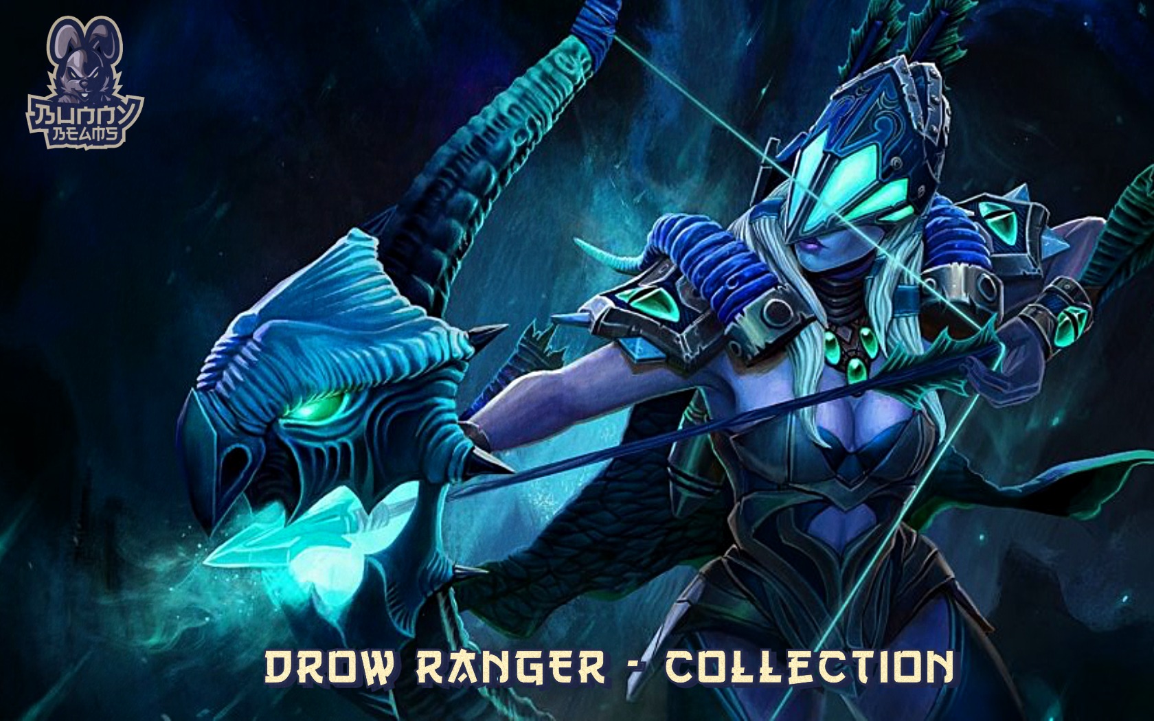 Bunny Beams Drow Ranger Collection ⭐
