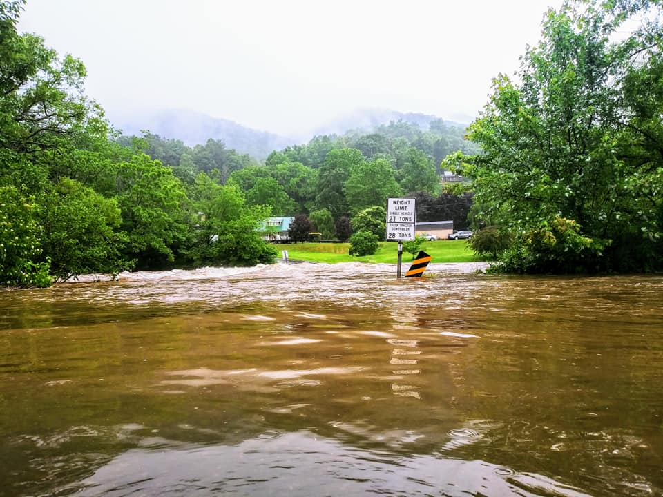 Ashe Scanner Flooding In Ashe County Nc Part1