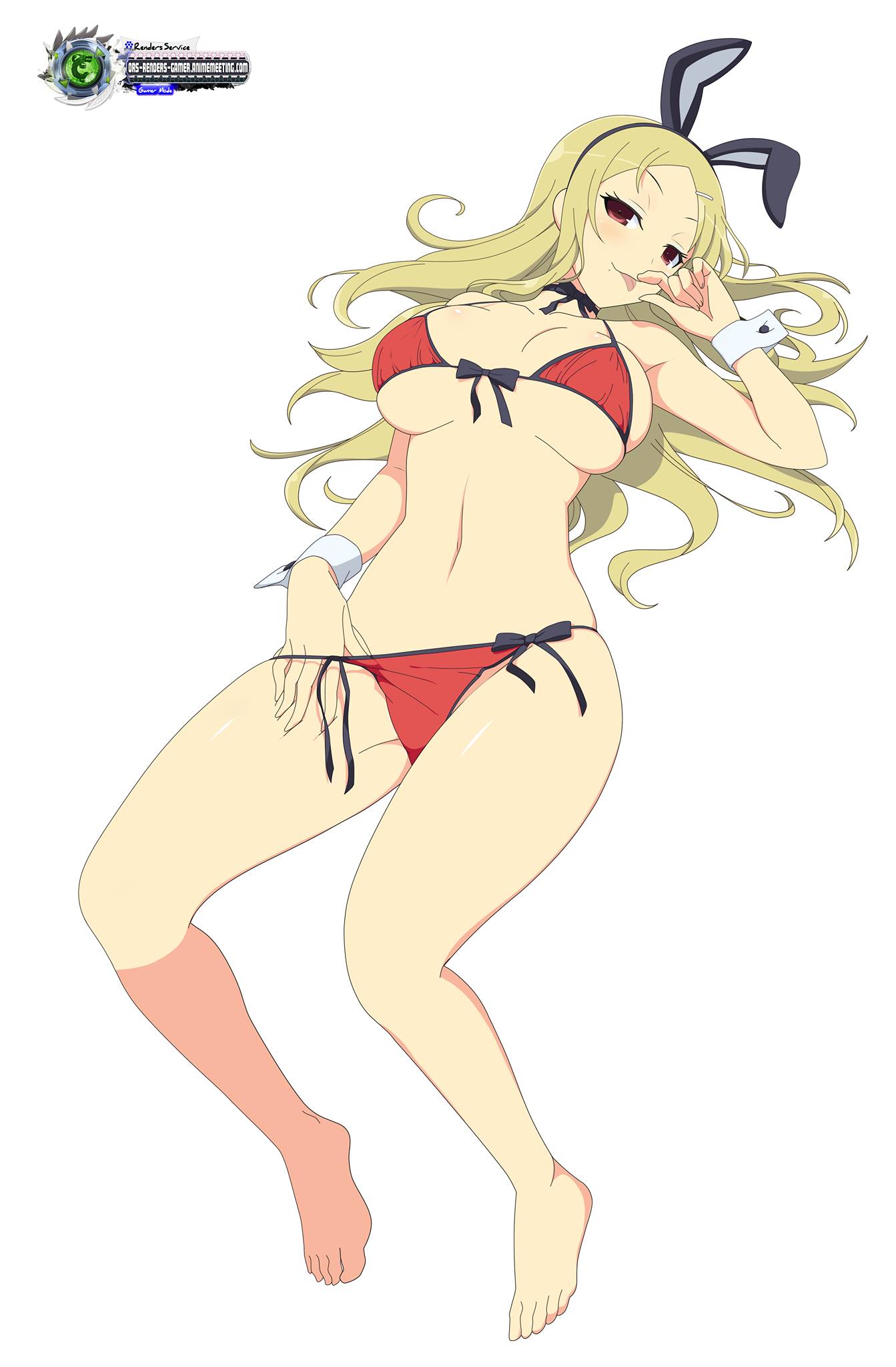 Senran Kagurasiki Hyper Sexy Bunny Ors Anime Renders 3037