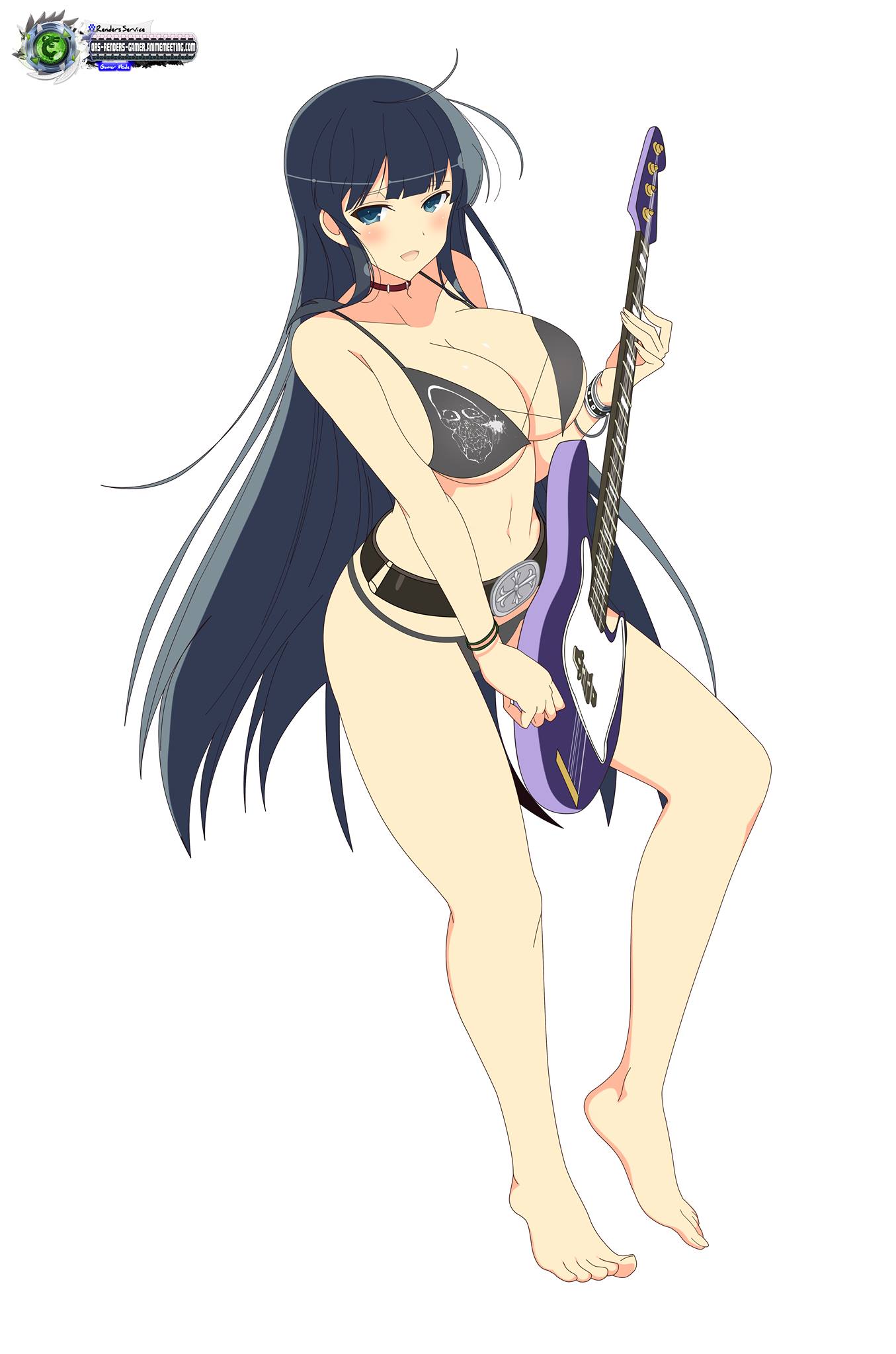 Senran Kaguraikaruga Hyper Sexy Black Ors Anime Renders 1219