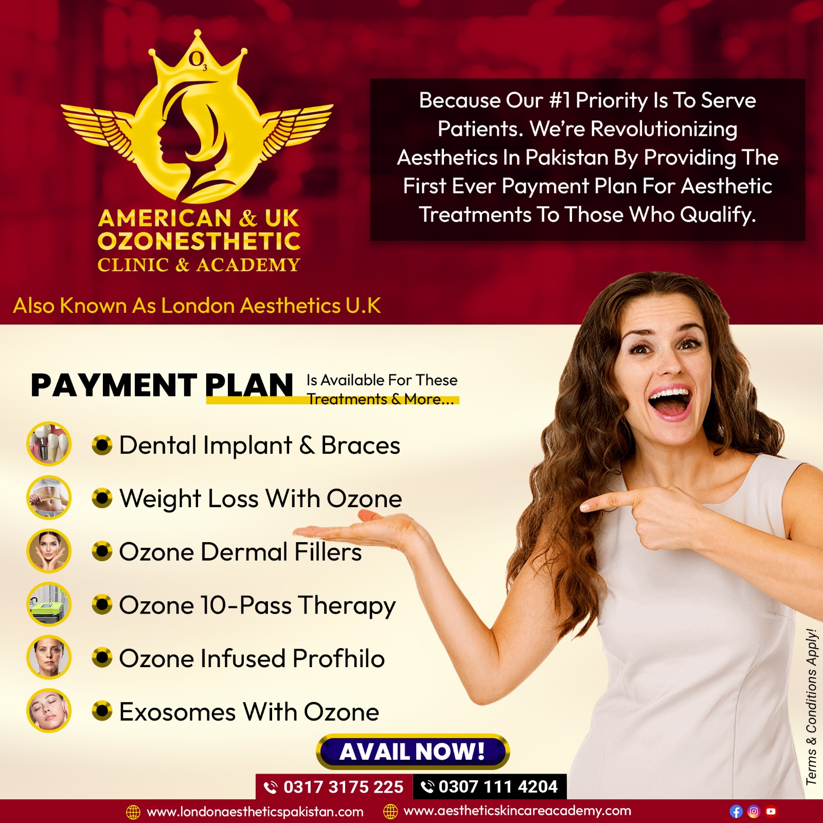 Because Our London Aesthetics Uk Pakistan Patient Clinic