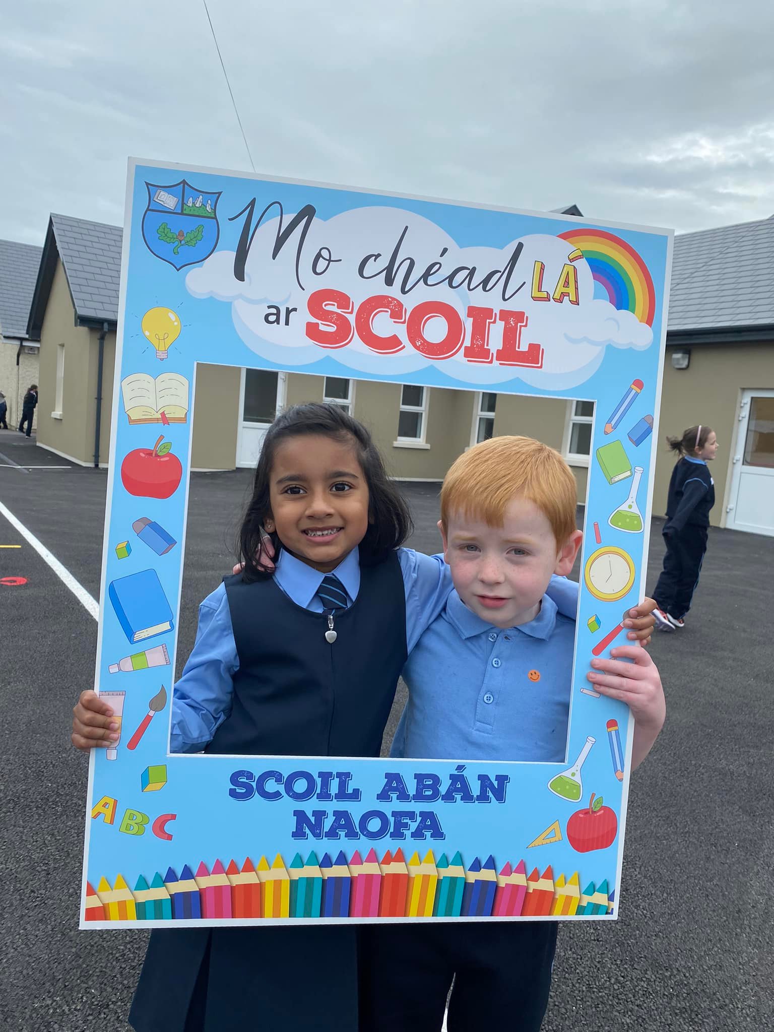 Mo Chéad lá ar Scoil! Lá iontach ag na... - Scoil Abán Naofa