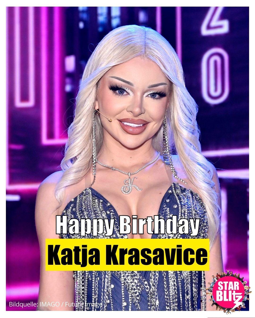 Starblitz Herzlichen Glückwunsch Katja Krasavice 🥳 Die