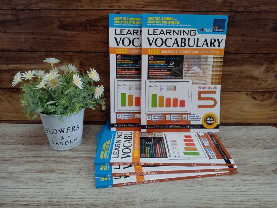 #SAPeducation (New)Learning Vocabulary #Book5 หนังสือปกอ่อนเล่มใหญ่ ...