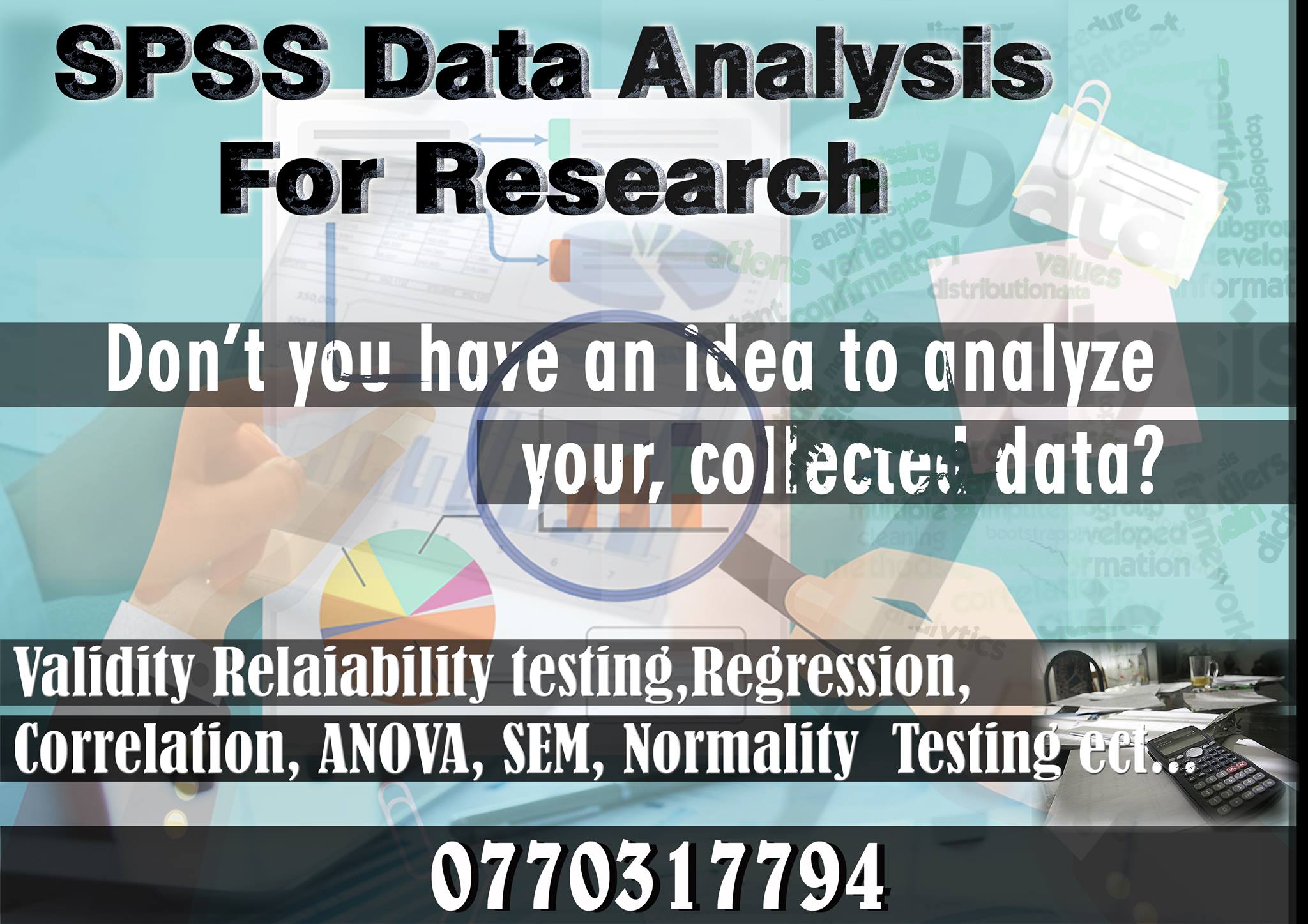 Spss Data Analysis For Your Research Data Analysis 8291