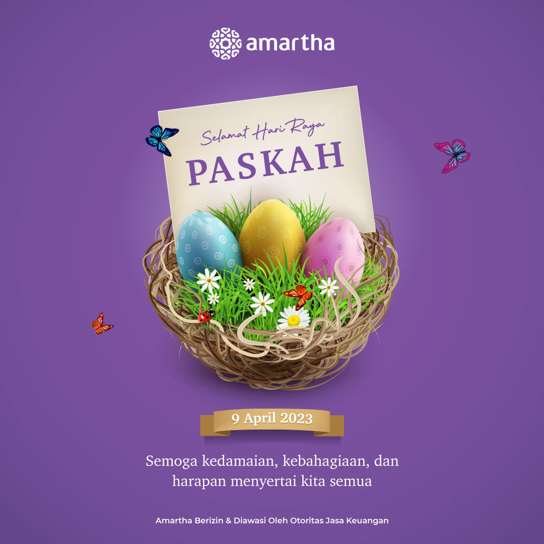 Amartha - Selamat Hari Raya Paskah bagi seluruh masyarakat...