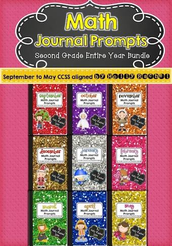 Holly Rachel - Take a look at my Second Grade Math Journal Prompts ...