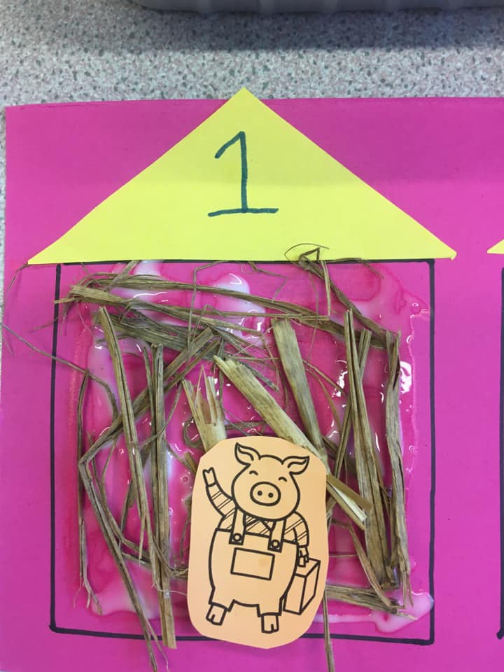 Here are the 3 little pigs - our... - Create & Play - Stone