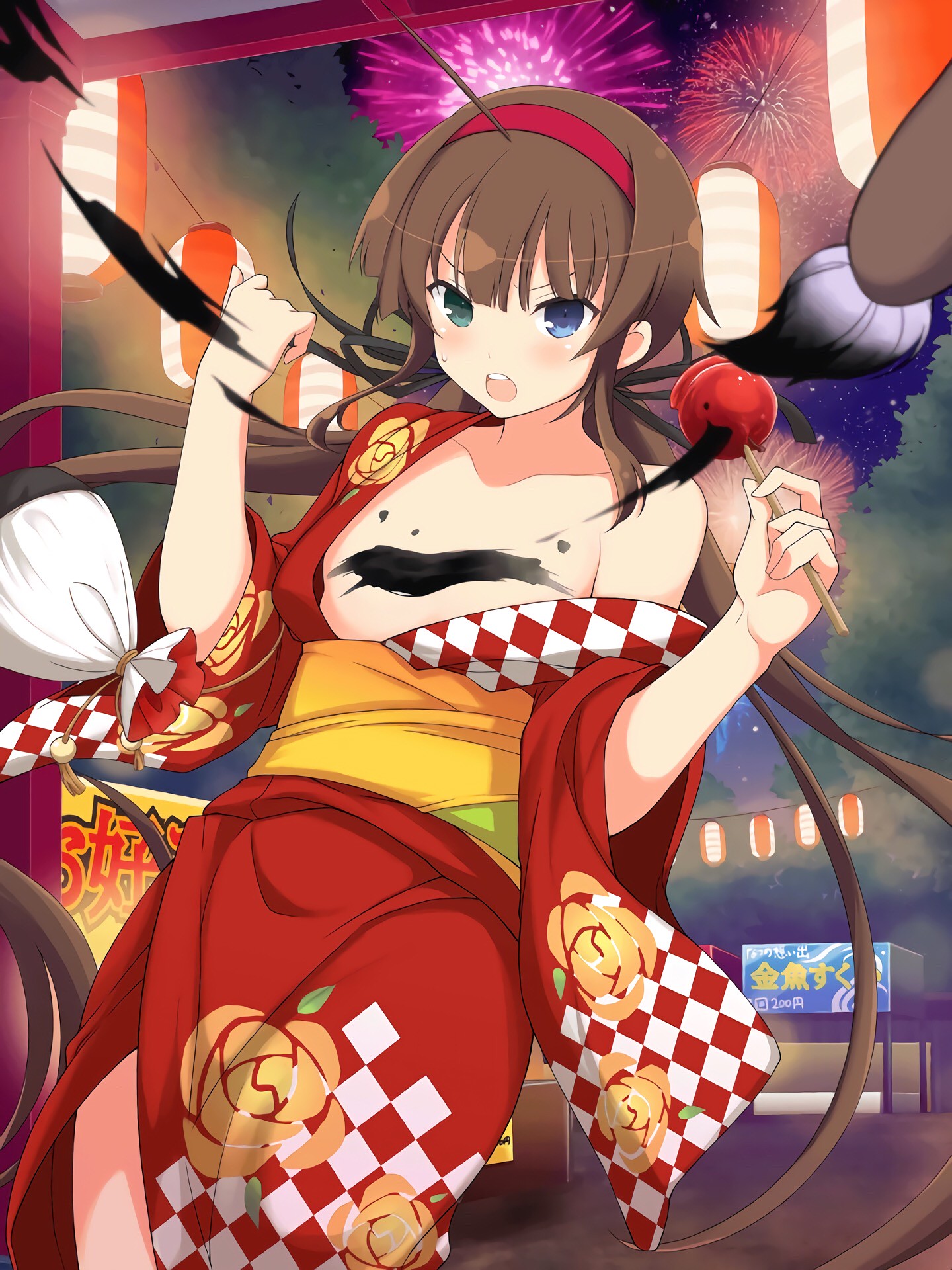 Senran Kaguraryoubi Cutesexy Red Ors Anime Renders 1661