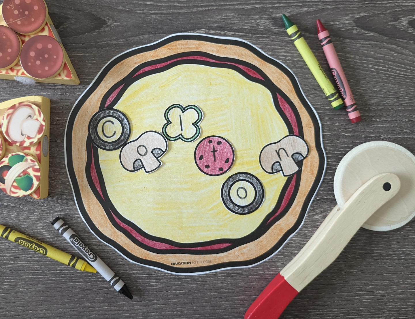 Here’s a fun activity 🍕 to do with... - Education to the Core