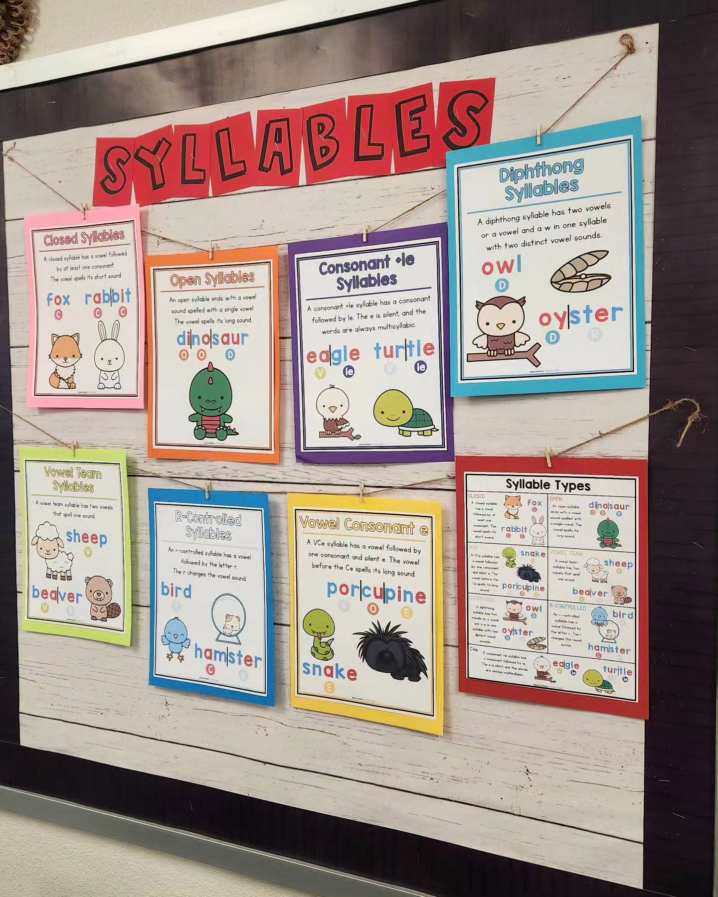 Have you taught all syllable types... - Education to the Core | Facebook