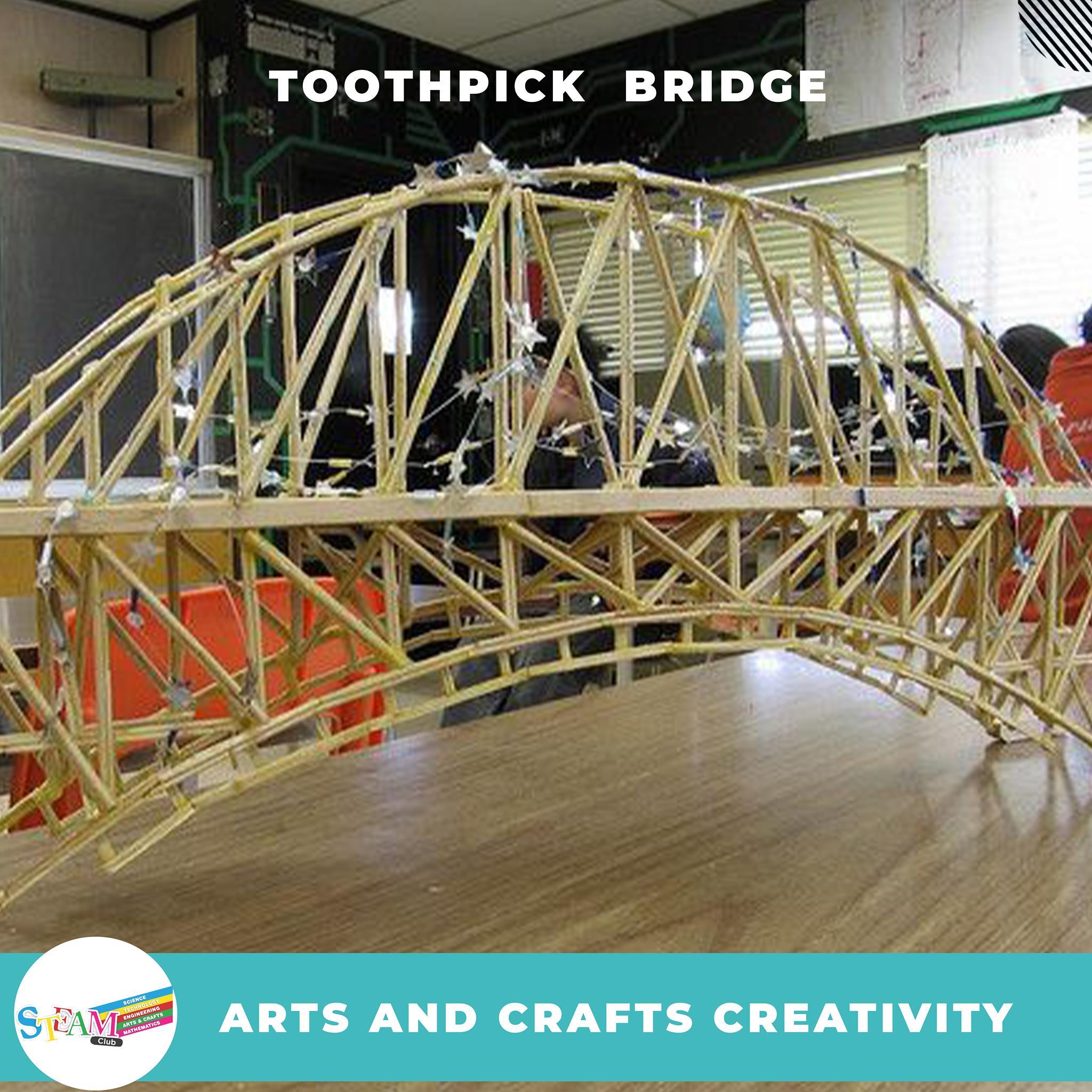STEAM Club - WHAT DO WE HAVE HERE!😲 #toothpickbridge🔥... | Facebook