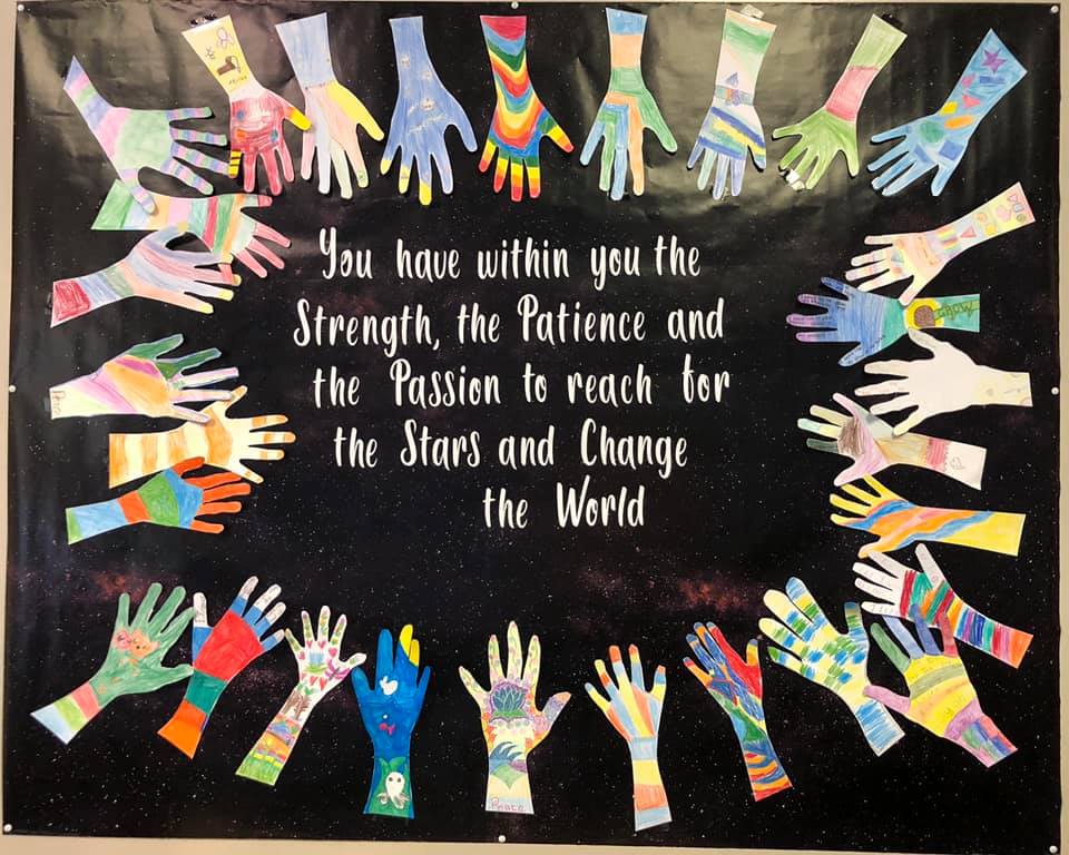 Mrs. B's - Super proud to display this awesome bulletin...