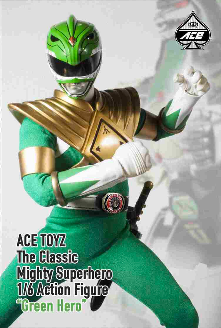 Chidorama Bajo Pedido Green Power Ranger Figura