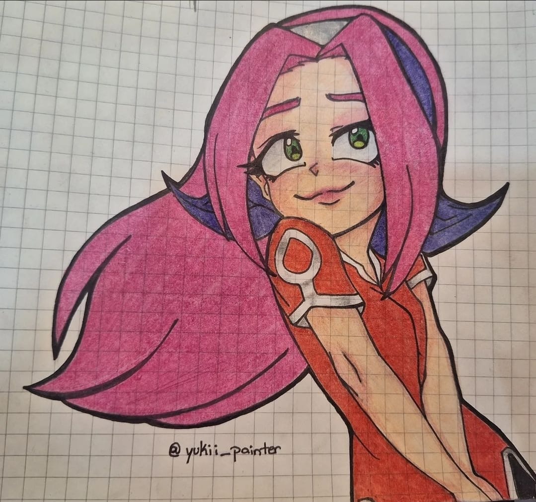 Yukki ️sakura Haruno Naruto ️ Dibujito Tradicional De Una Sakura