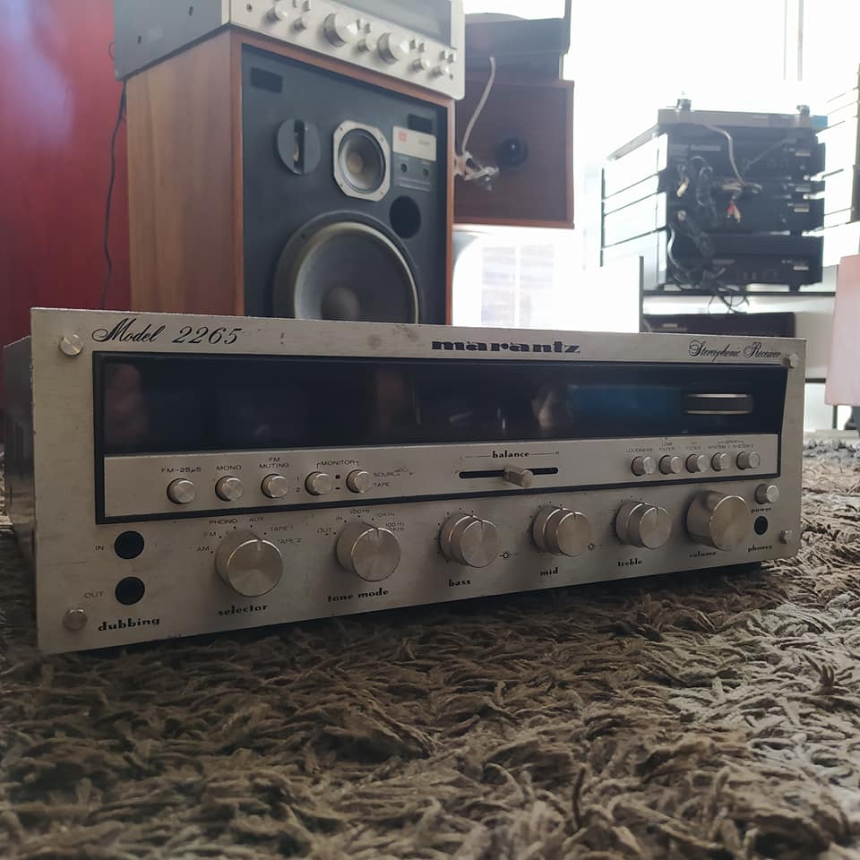 Vintage Sound 👉 Excelente Receiver Marantz Modelo 2265 Facebook