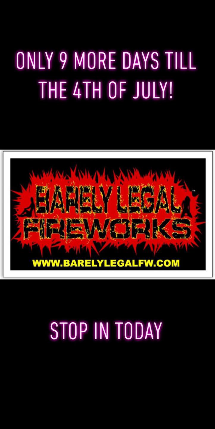 Barely Legal Fireworks Added A Barely Legal Fireworks