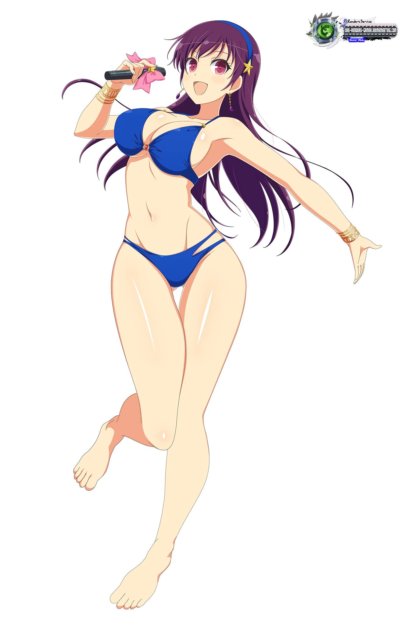 Senran Kaguraasamiya Athena Hyper Ors Anime Renders 3419
